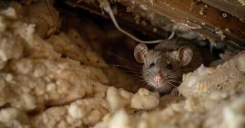 Get Rid Of Mice Nesting In Your Attic Insulation